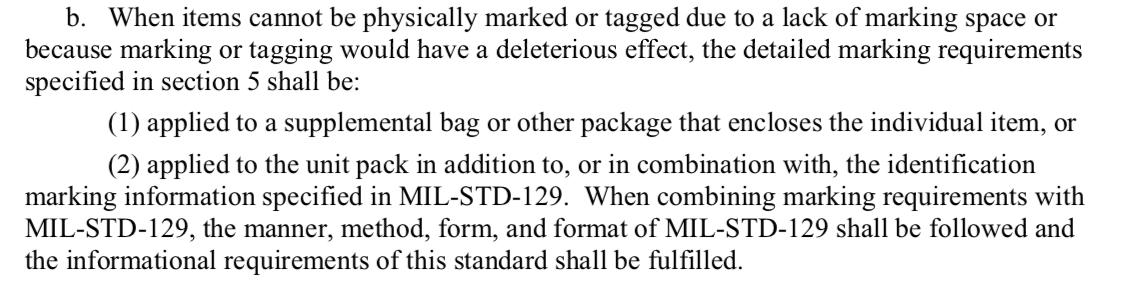 Request for help regarding MIL-STD-130N - For Beginners Only - The ...